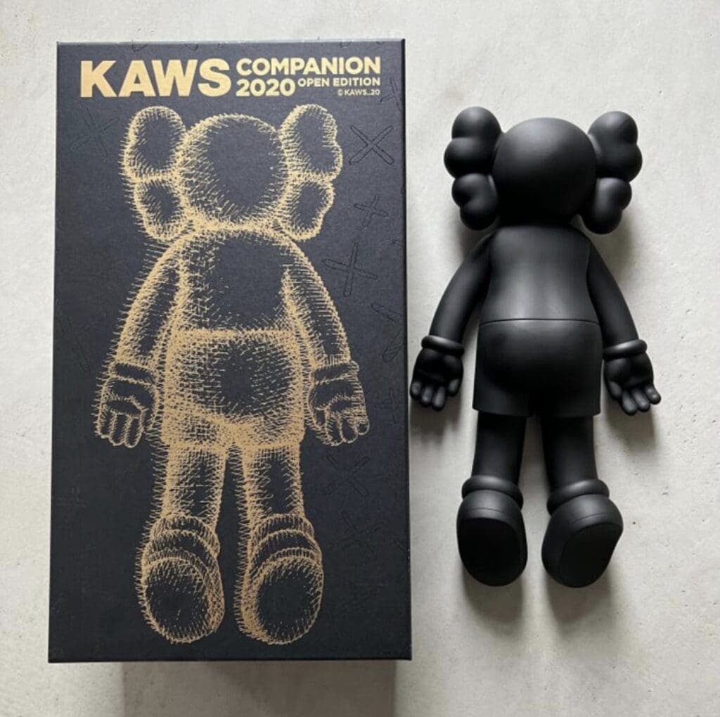 Kaws Face Down Companion | The Arts